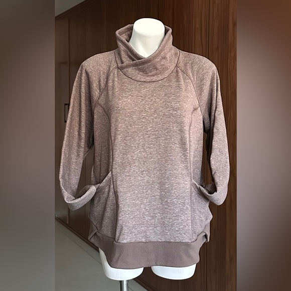 90 Degree By Reflex | Sweaters | 9 Degree By Reflex Taupe Cowl Neck ...